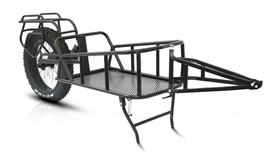 Eunorau TL-01 Fat Tire Single Wheel Bike Cargo Trailer - Mammoth Safes