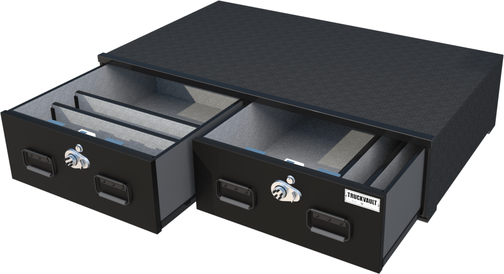 TruckVault Ford Explorer Base Line Utility-Height 2 Drawer Medium Leng ...