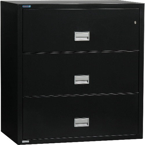 Phoenix Safe LAT3W44 Lateral 44 Inch 3-Drawer Fire and Water Resistant ...