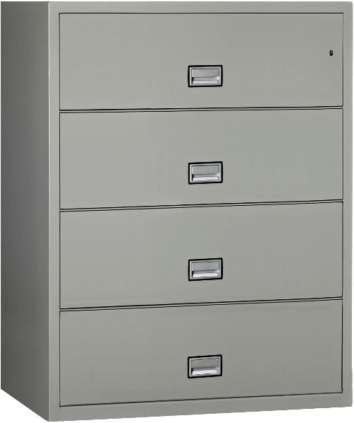 Phoenix Safe LAT4W44 Lateral 44 Inch 4-Drawer Fire and Water Resistant ...