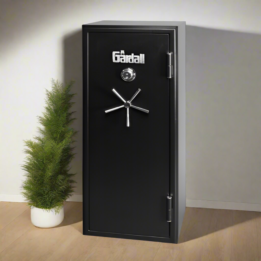 Gardall BGF6024-BS-C Black Firelined BF Gun Safe w/ Silver Trim ...