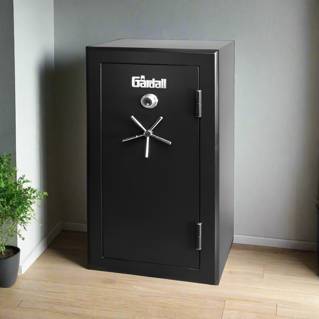 Gardall BGF6030-BS-C Black Firelined BF Gun Safe w/ Silver Trim ...