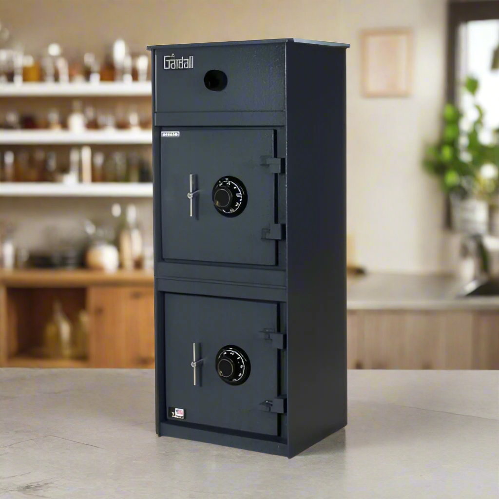 Gardall RC1237CC Rotary Chamber Heavy Duty Double Door Depository Safe ...